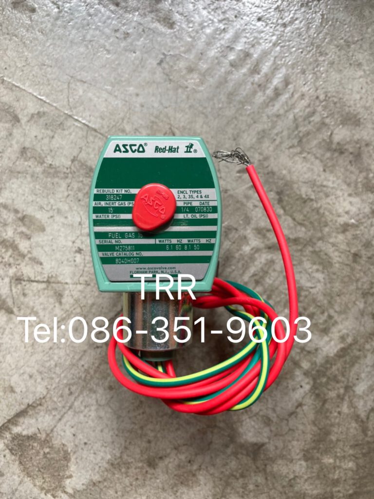 ASCO 8040H007 240/60 220/50 - บริษัท ไทย รีซอร์สเซส แอนด์ รีพิวเทชั่น จำกัด